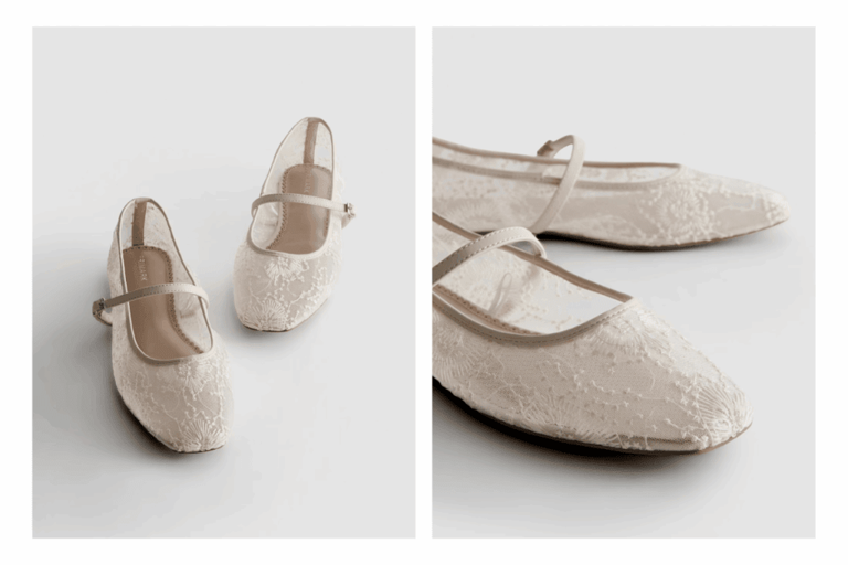 Primark’s £14 embroidered mesh ballet pumps are a breathable ...