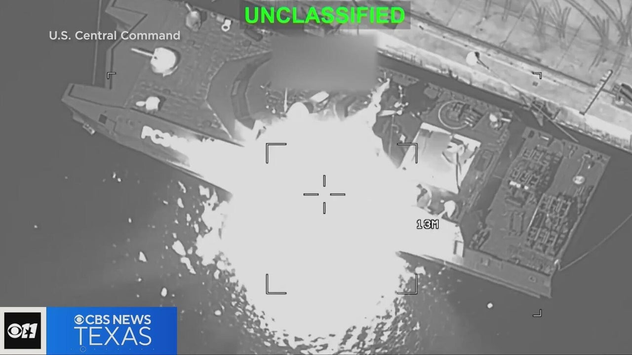 US strikes Iranian Navy targets as Iran works to disrupt oil trade ...