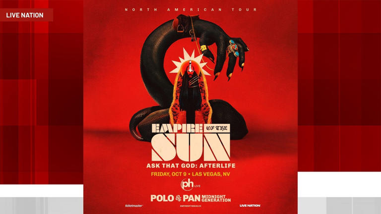Empire of the Sun to close 'Ask That God: Afterlife 2026' tour in Las Vegas