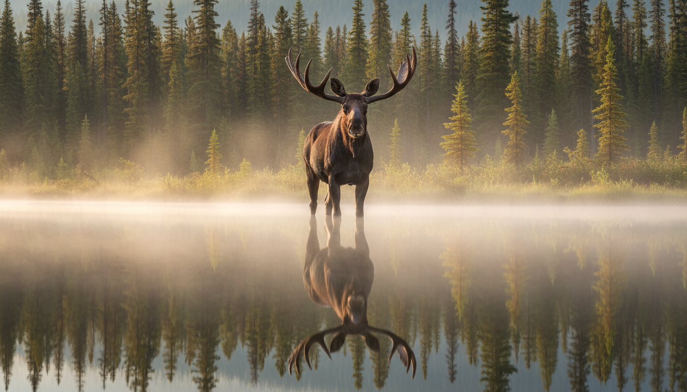 6 places in the US where wild moose are still roaming