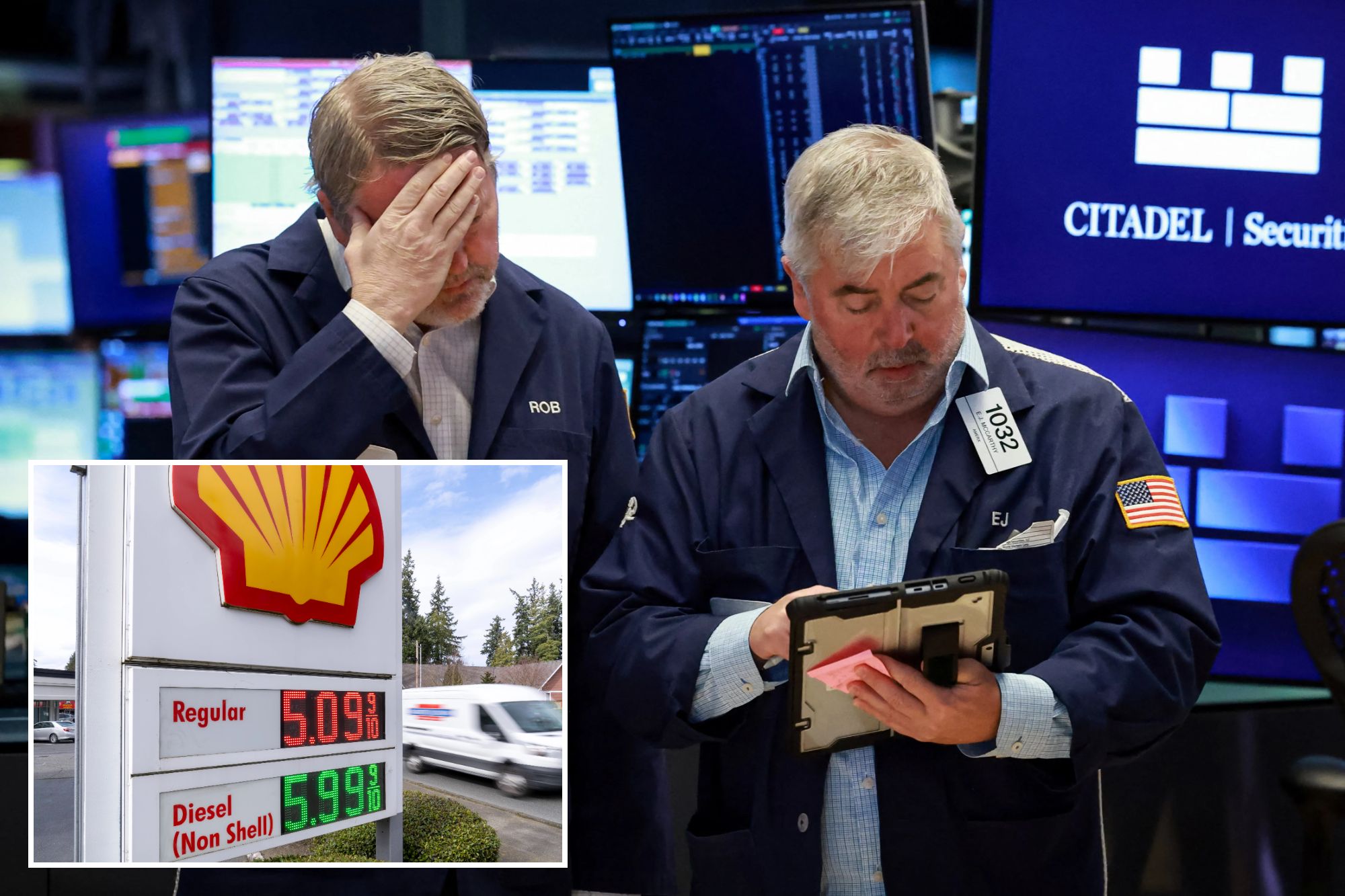 Dow sinks 300 points, oil heads to $90 as Iran war fears grip Wall Street
