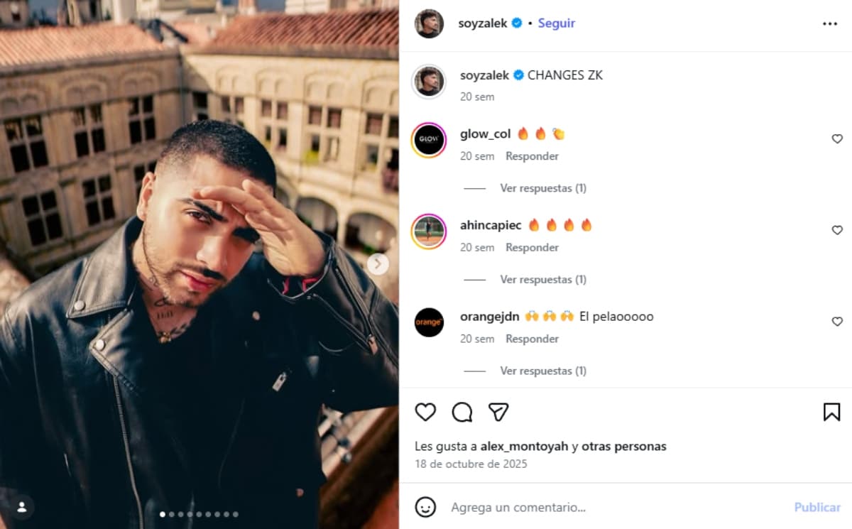 Tragedia en la música: muere el cantante colombiano Zalek tras ...