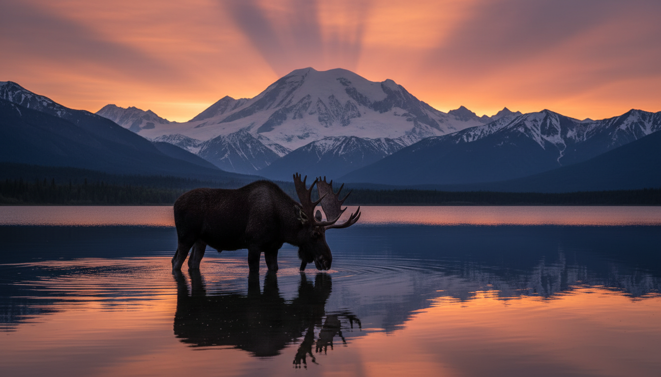 6 places in the US where wild moose are still roaming