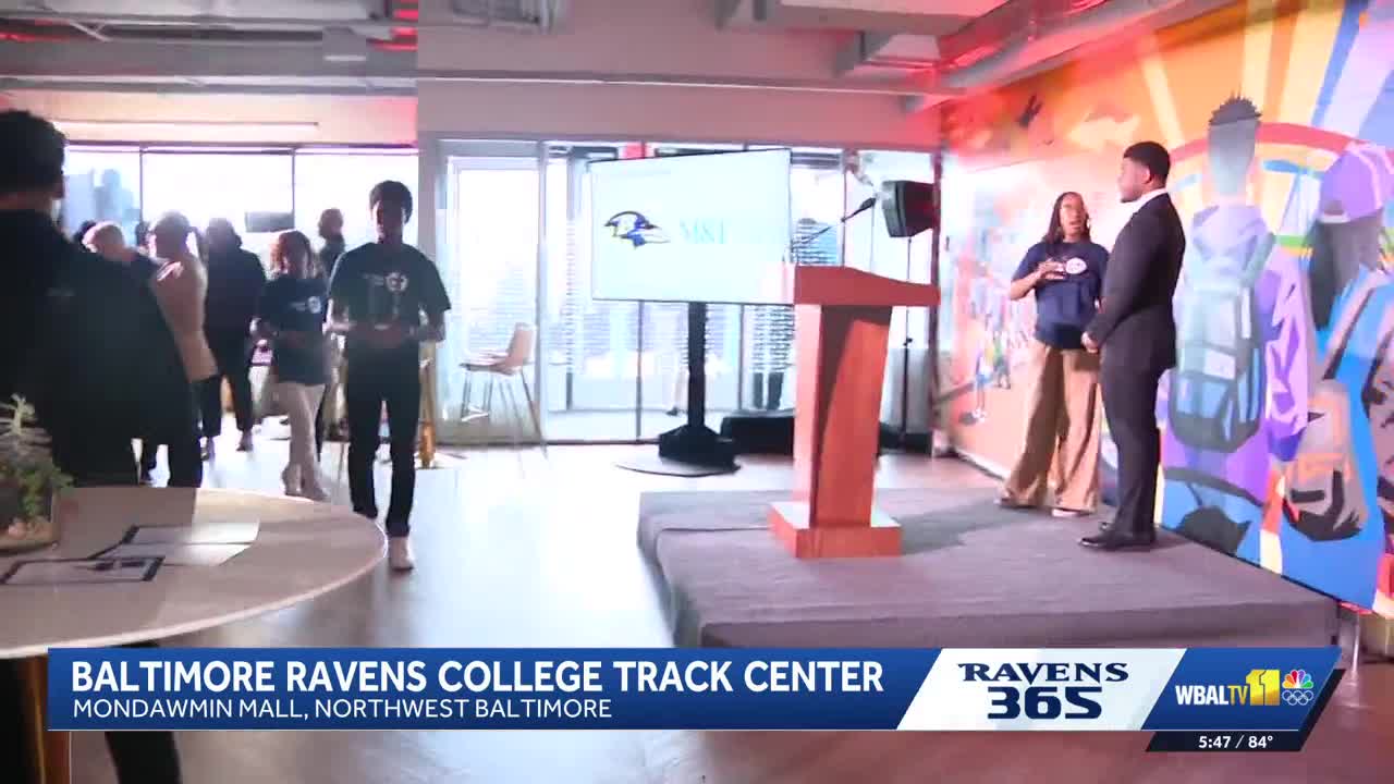 Baltimore Ravens open new College Track Center