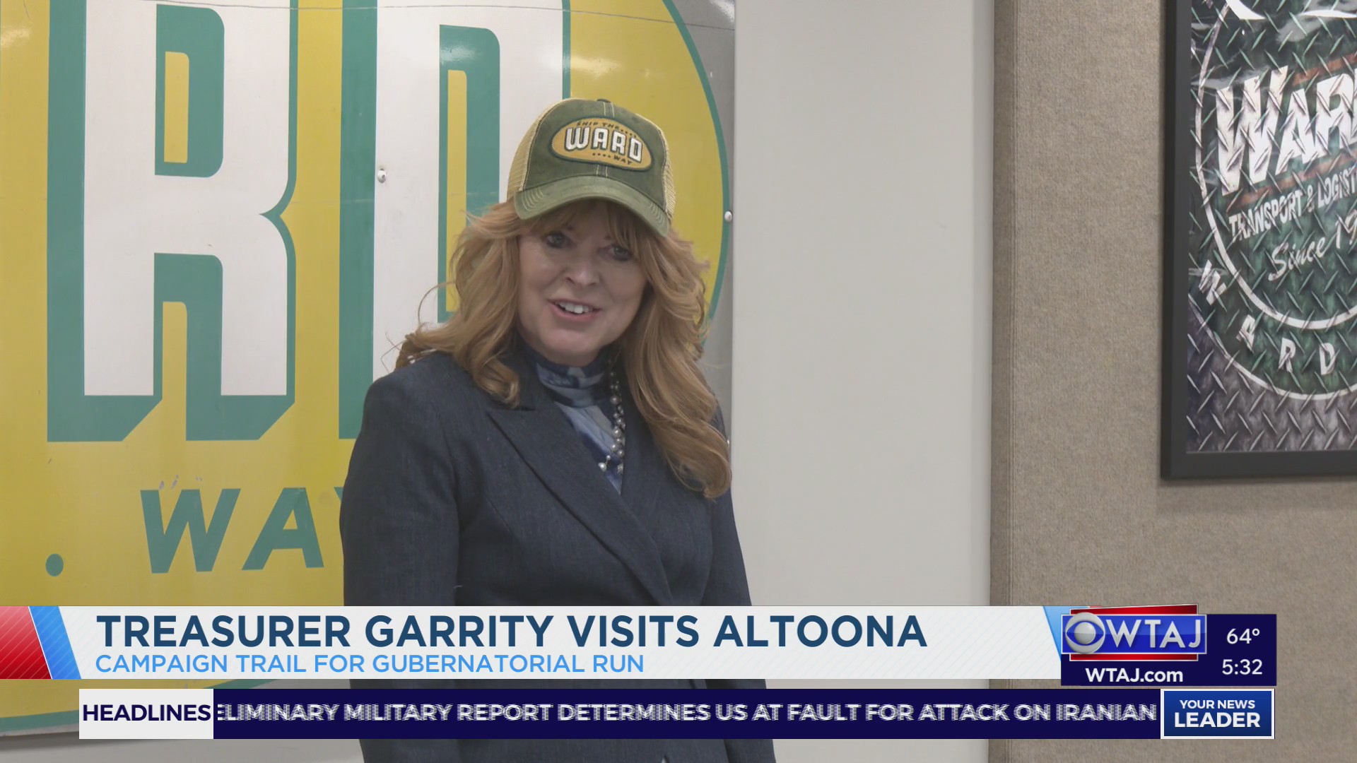 Treasurer Stacy Garrity visits Altoona on gubernatorial campaign trail