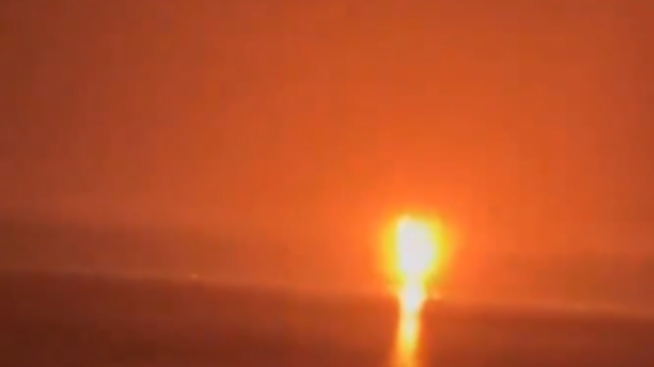 Two oil tankers set ablaze in Iraqi territorial waters off Basra coast ...
