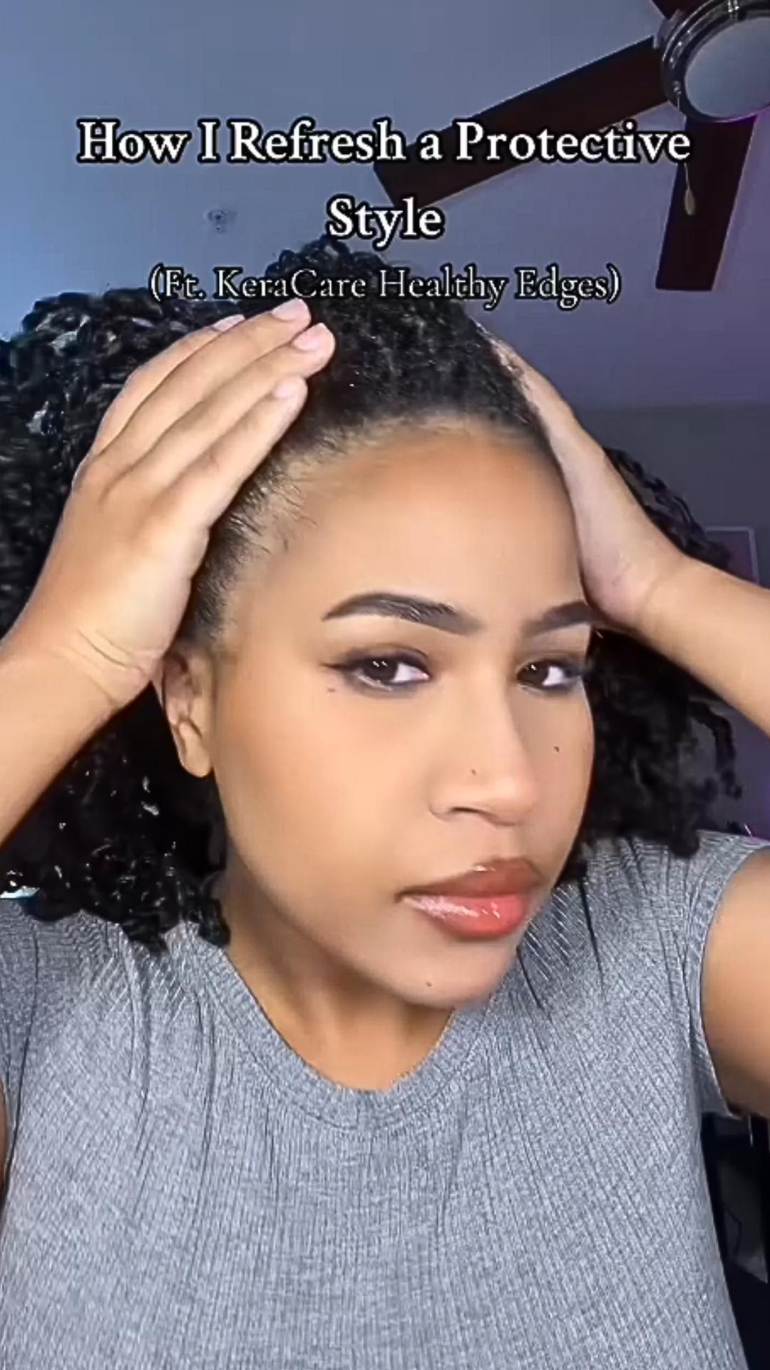 Refreshing my mini twists for healthy edges