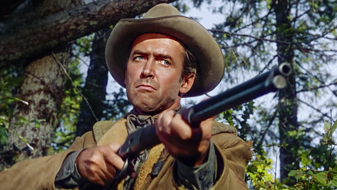 McLyntock hunts down Cole (Jimmy Stewart) - Bend of the River