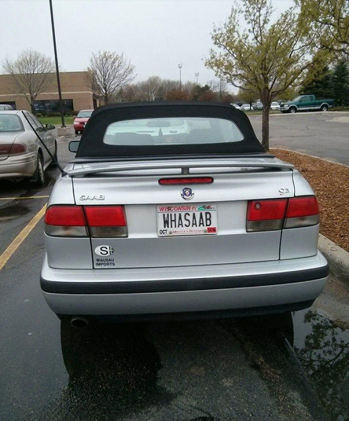 Creative and interesting license plates spotted on the streets