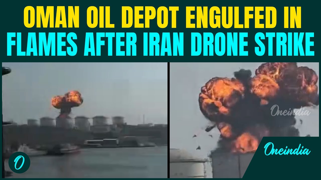 Iran strikes Oman’s key oil storage in Middle East; chilling moment ...