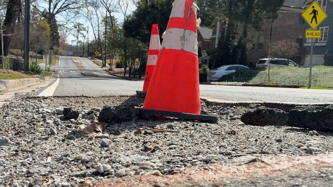 Pothole problems cause major headaches in Atlanta neighborhood