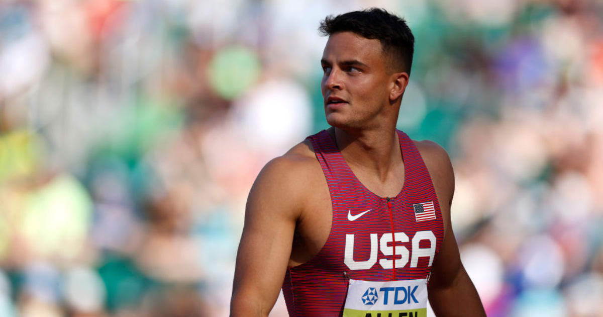 Two-time Olympian Devon Allen returns to coach at Arizona high school