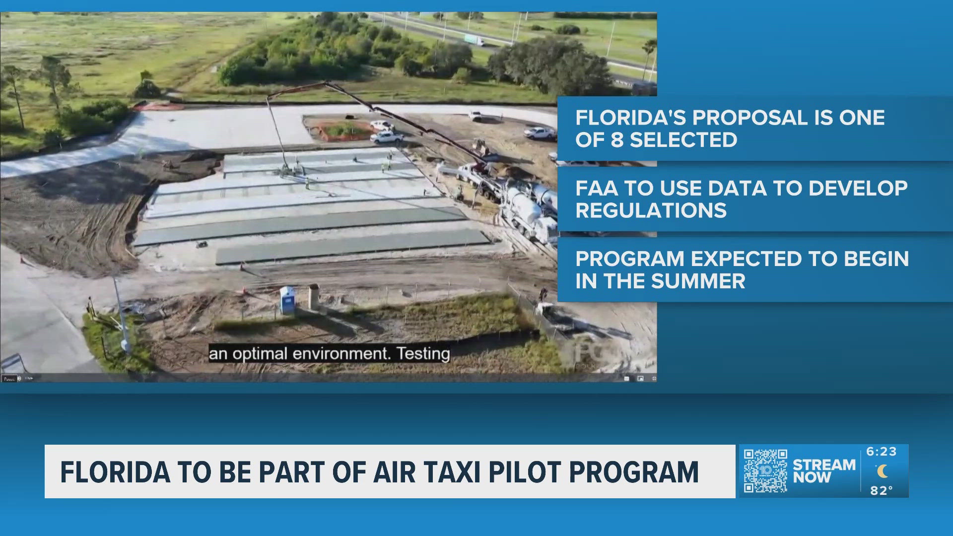 Florida gets approved to start testing air taxis this summer