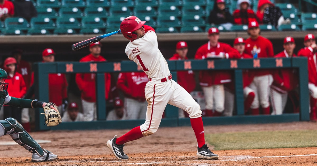 Nebraska run-rules North Dakota State 11-1 behind Katskee’s strong start