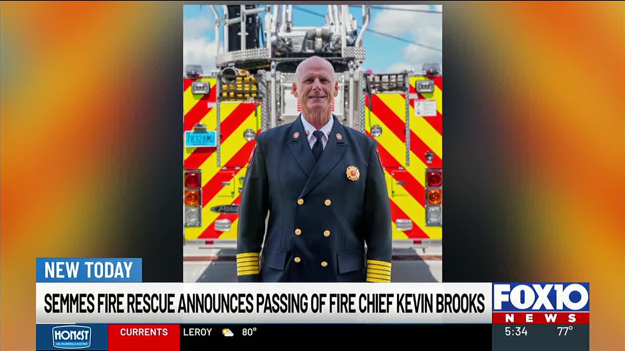 Semmes Fire Chief Kevin Brooks passes away following battle with cancer