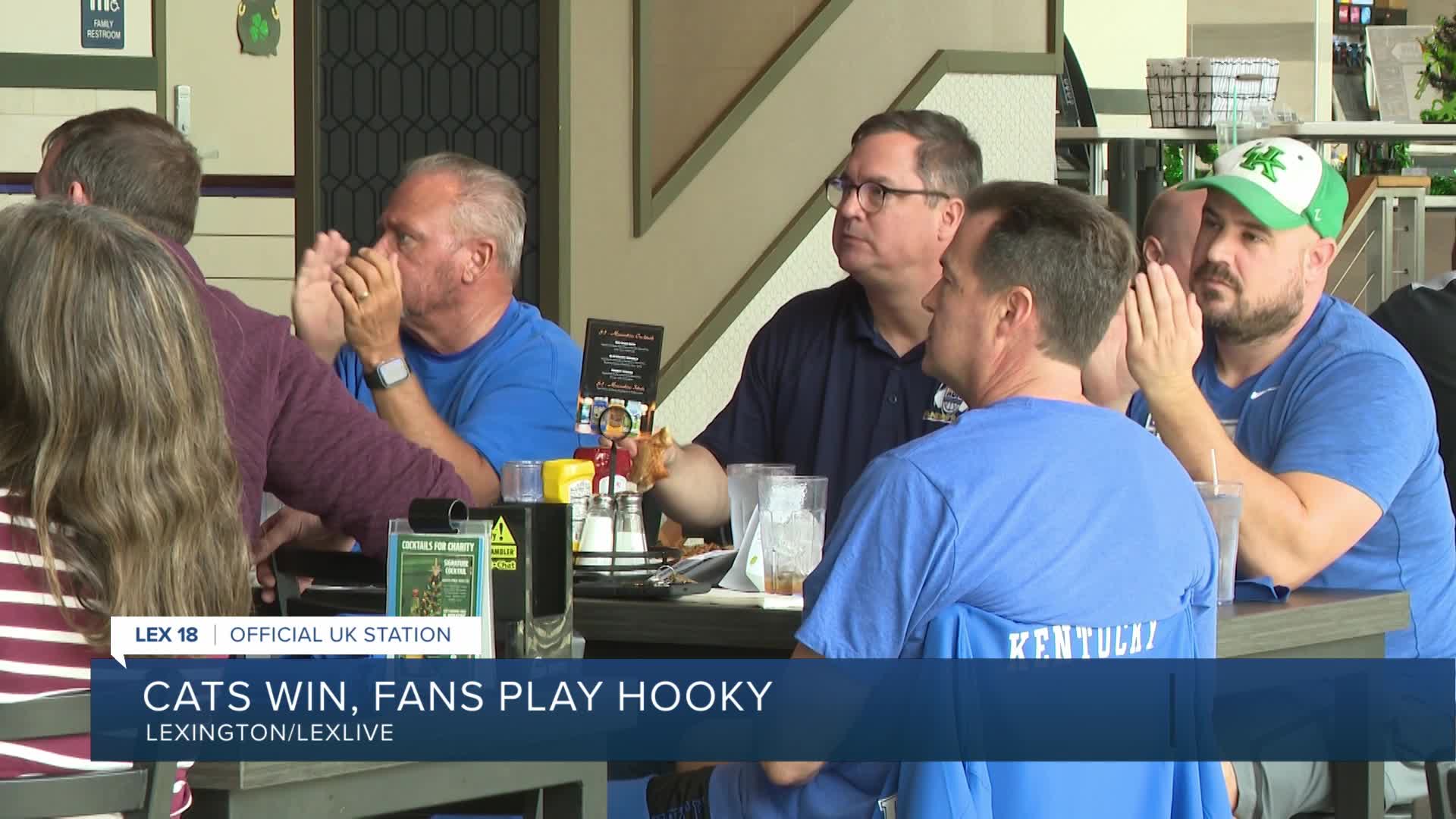Cats win, Lexington fans play hooky
