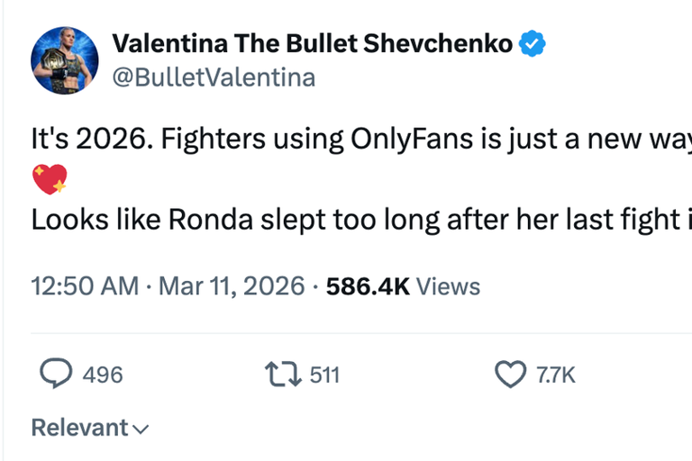 UFC champion takes aim at Ronda Rousey after icon's off-color remarks