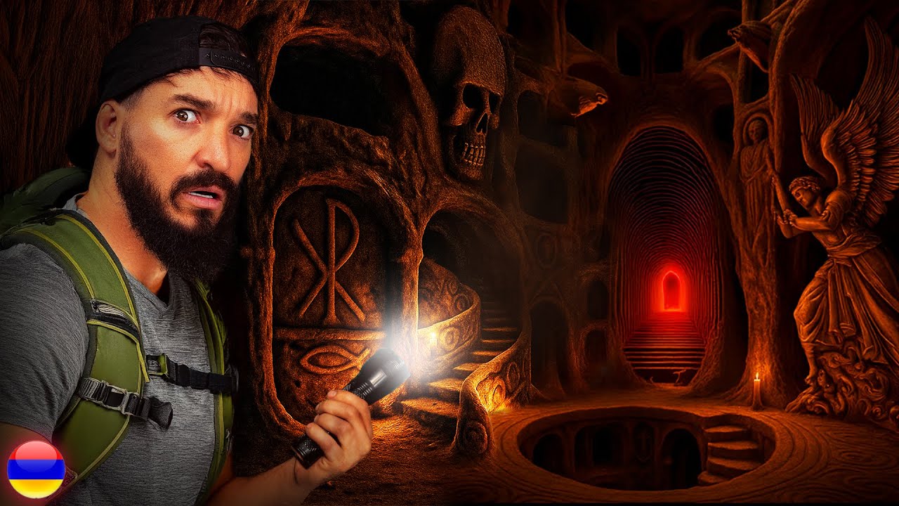 Exploring the weirdest cave on Earth 🇦🇲