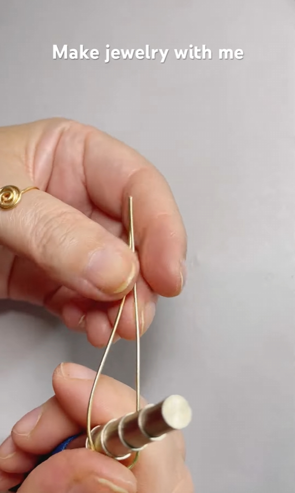 Beautiful unique wire jewelry DIY handmade accessories tutorial