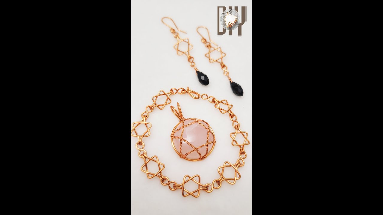 Star of David | pendant | bracelet | earrings @Lan Anh Handmade 886 #Shorts