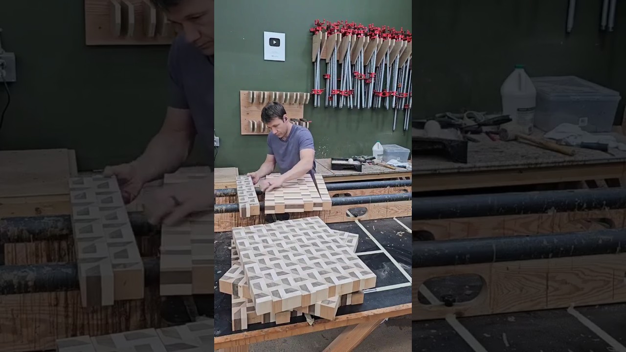 Big custom cutting boards #shorts #woodworking