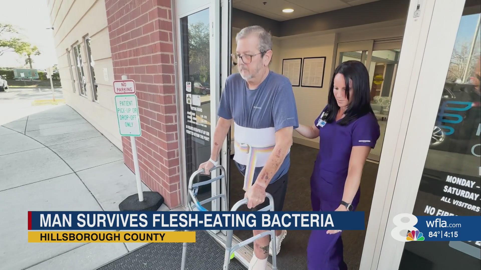 Tampa Bay man survives flesh-eating bacteria
