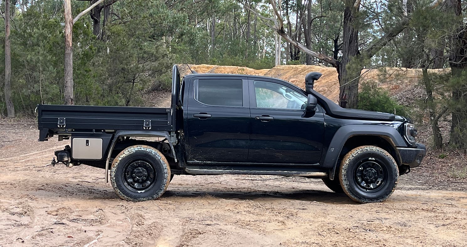 Huge new ute faces ultimate off-road test