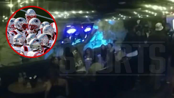 Bodycam footage released after cops break up Patriots' AFC Championship ...