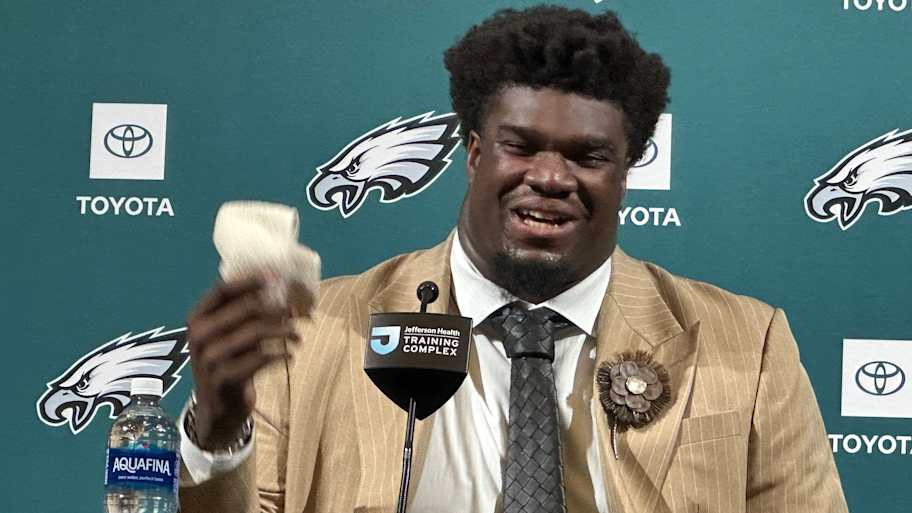 Eagles Jordan Davis proud to be a nose tackle, reveals his mantra