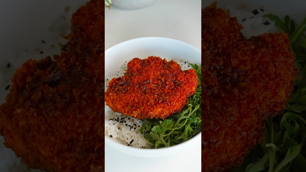 Crispy hot cauliflower steak