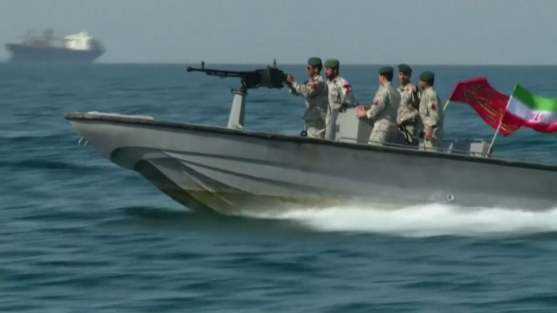 Intelligence sources say Iran working to mine Strait of Hormuz