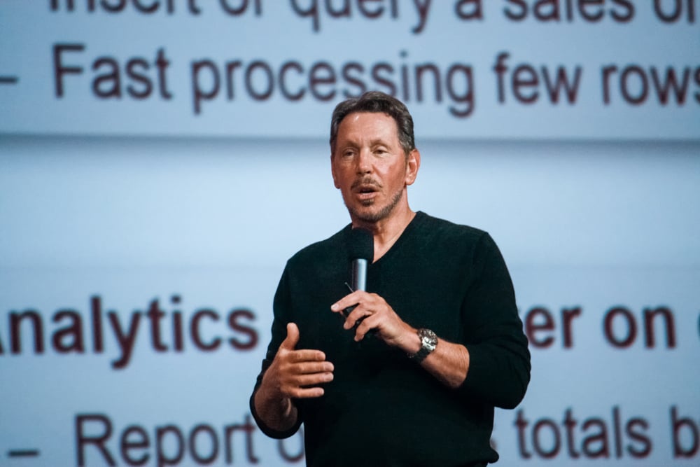 Oracle stock surge boosts Larry Ellison's net worth by $18 billion, but ...