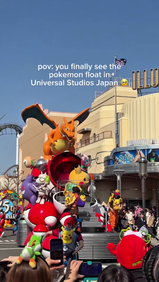 Universal Studios Japan Pokémon float highlights and tips