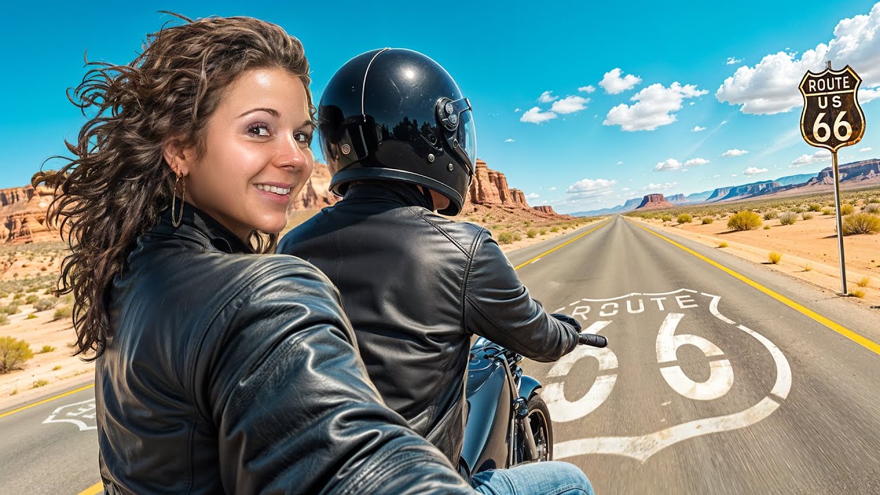 Je réalise le rêve de mon papa... (la Route 66 à moto)
