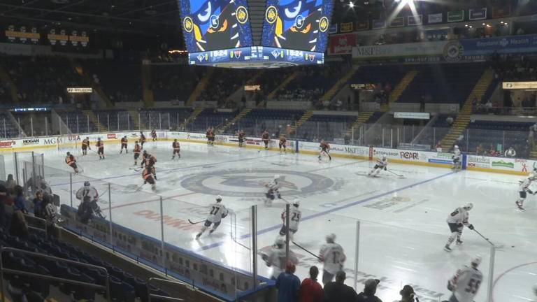 Thunderbirds fans gather to watch playoff game against Penguins