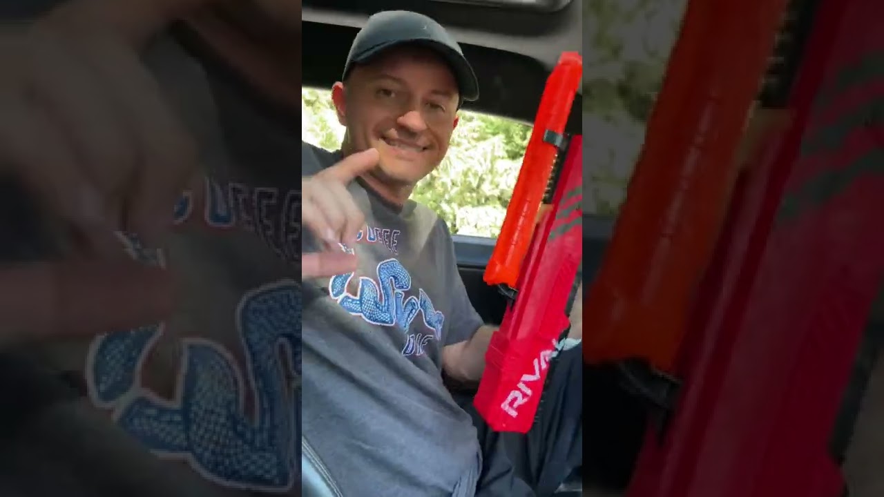 Every day NERF carry (Dodge Challenger) #shorts