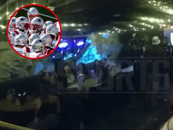 Bodycam footage released after cops break up Patriots' AFC Championship ...