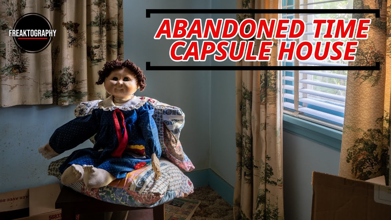 Exploring an abandoned time capsule house