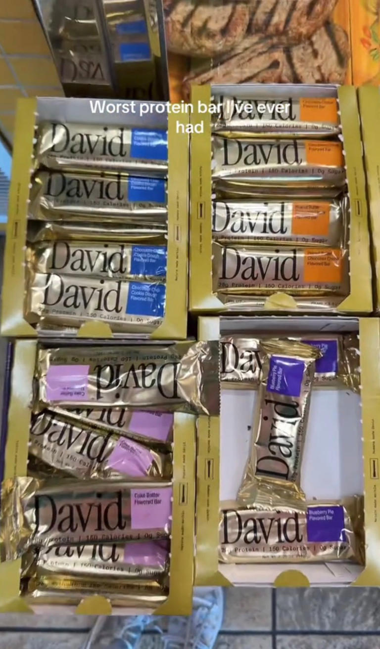 Makers of trendy David protein bar slapped with suit as furious dieters ...