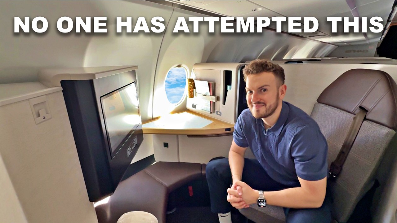 I tried Etihad’s new first class experience ️