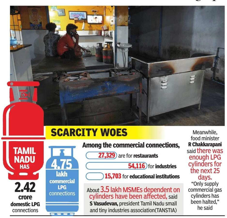 Gas out! LPG shortage fears send Chennaiites into planning mode ...