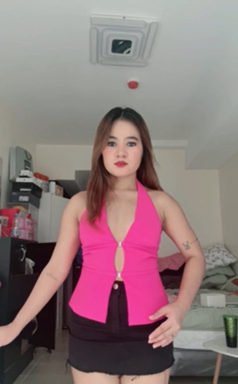 Just one song and she is dancing everywhere