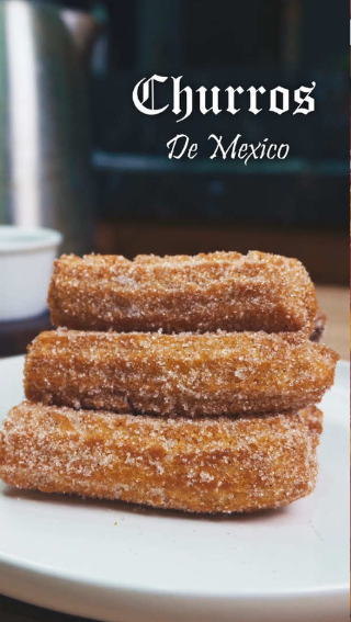 Homemade churros made easy step by step