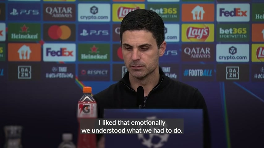 Mikel Arteta: Arsenal need to improve in second leg against Bayer ...