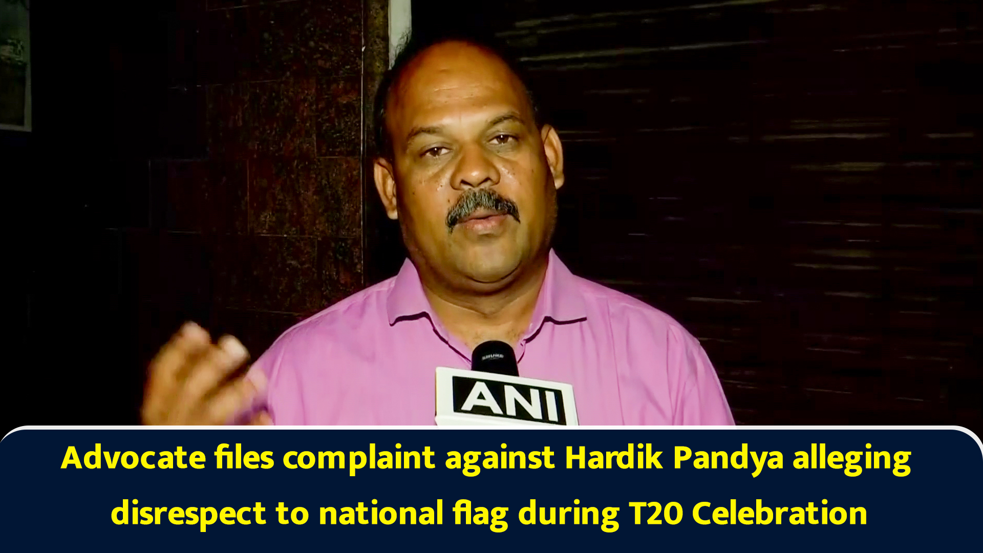 Advocate files complaint against Hardik Pandya alleging disrespect to ...