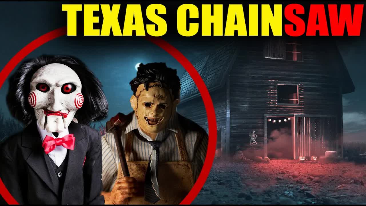 If you see JIGSAW & LEATHERFACE chase you, run! (Texas Chainsaw)