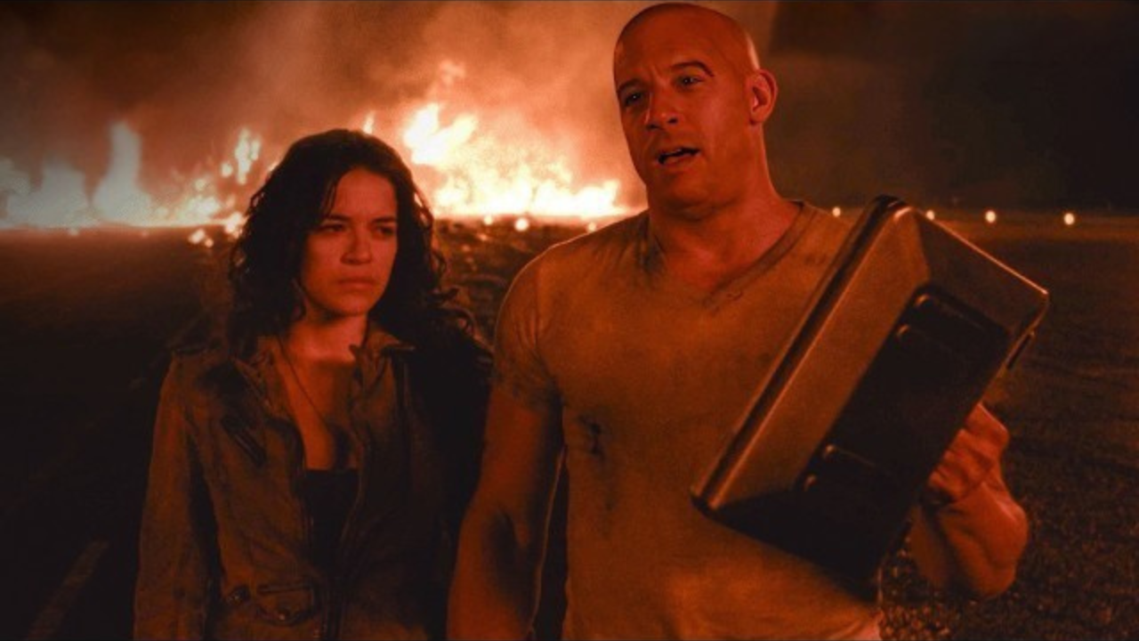 The plane explodes final scene (Vin Diesel) (full scene) Fast and ...