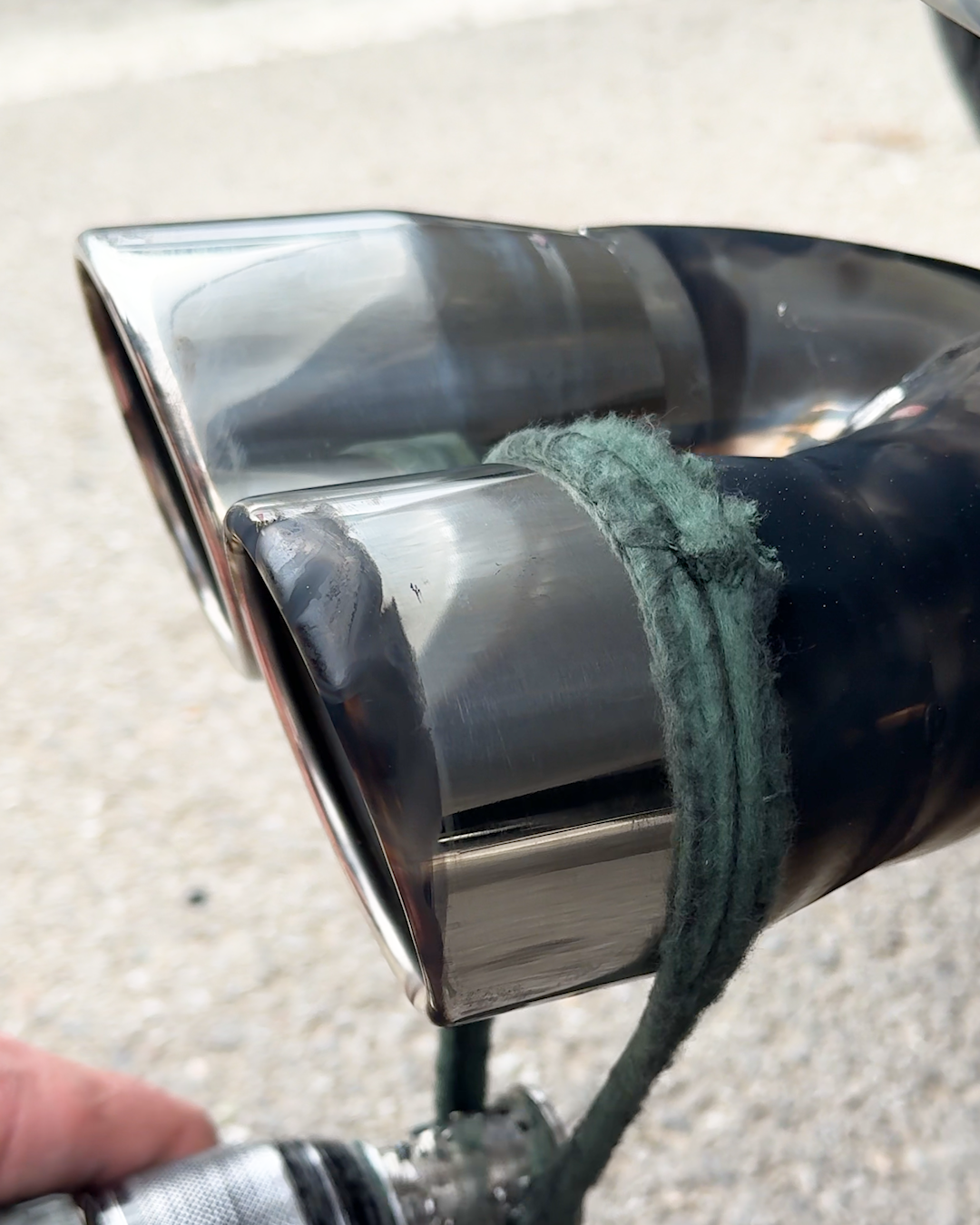 Polishing pipes the easy way 😎🔩