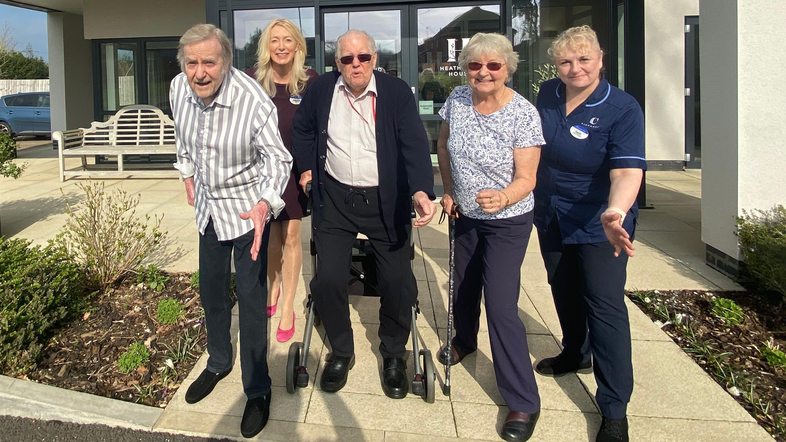 TV-style race challenge for care home residents