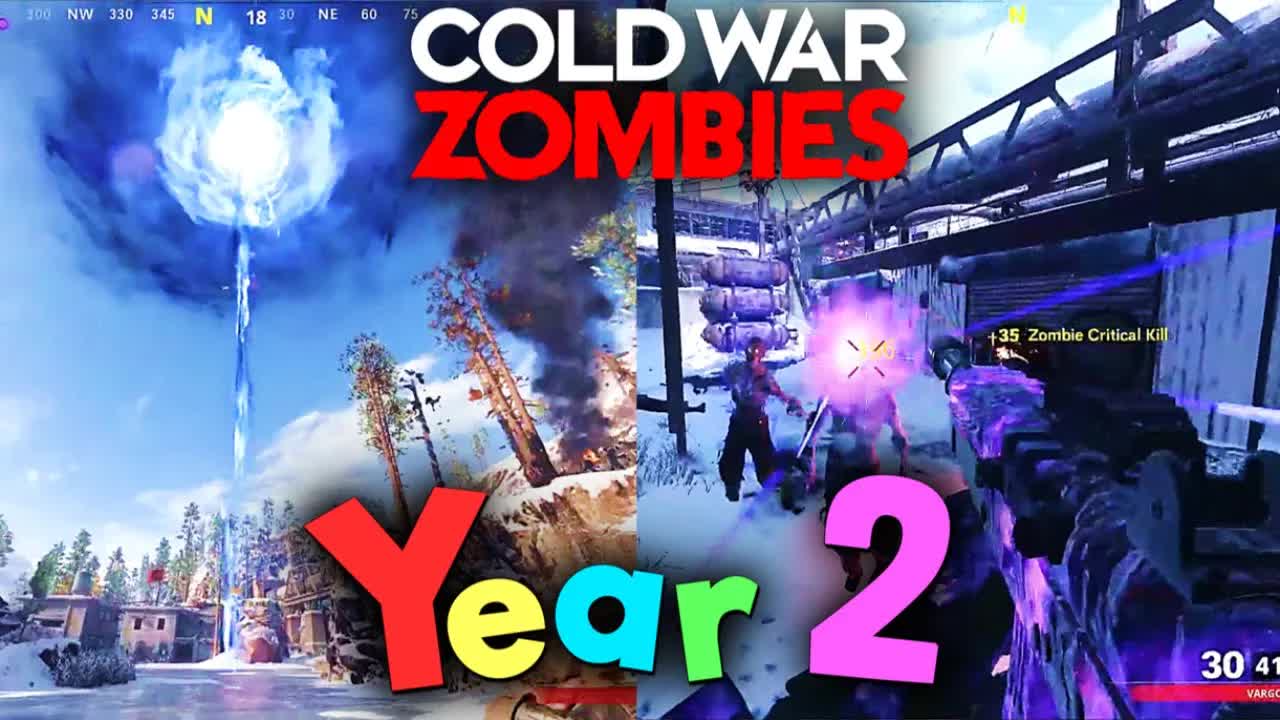 Cold War Zombies Year 2 - NEW DLC maps gameplay! Wonder weapons, bosses ...